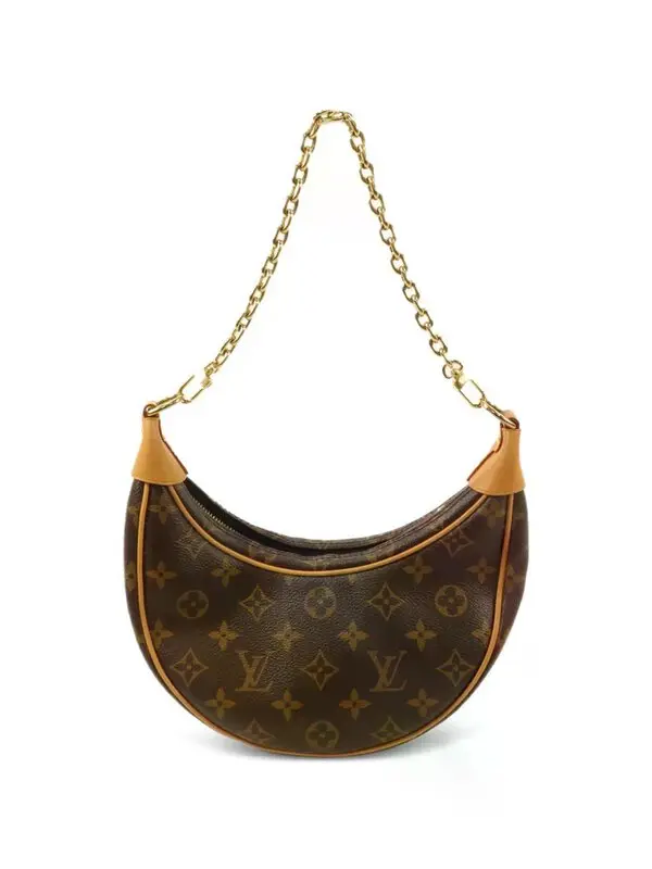 LOUIS VUITTON Monogram Loop Shoulder Bag - Brown
