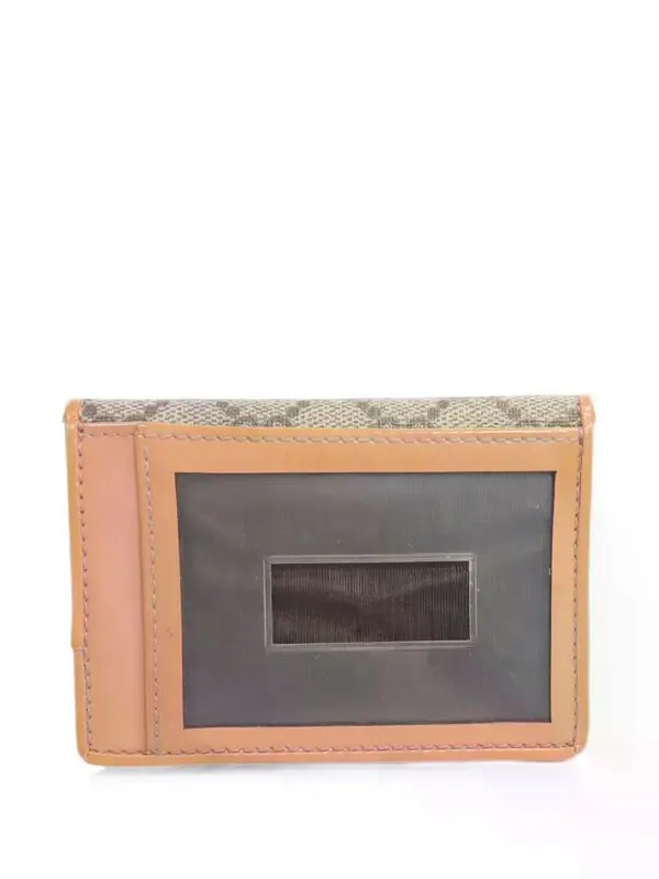 Gucci Gg Supreme Bow-detail Card Holder