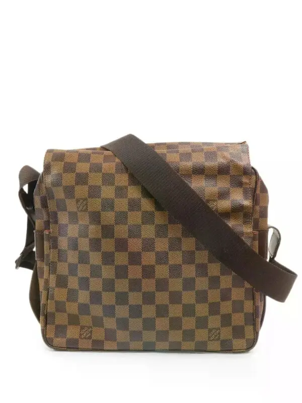LOUIS VUITTON Naviglio Damier Ebène Canvas Messenger Bag
