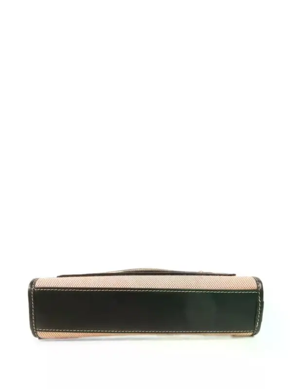 Burberry Mini Pocket Leather-trim Shoulder Bag