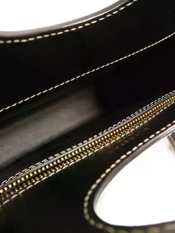 Burberry Mini Pocket Leather-trim Shoulder Bag