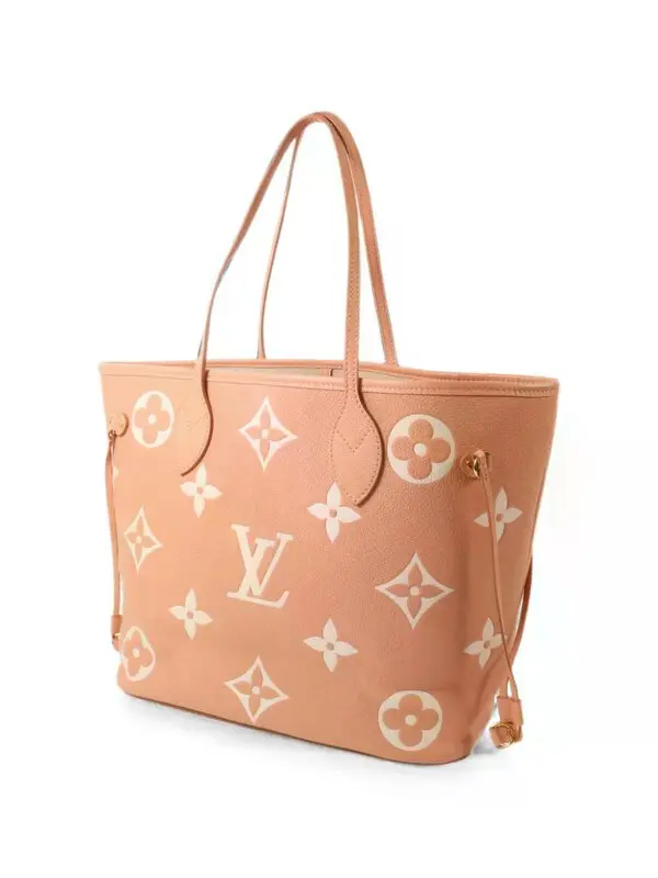 LOUIS VUITTON Mm Neverfull Monogram Empreinte Tote Bag