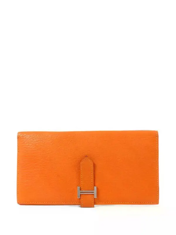 Hermès 2014 Bearn Leather Wallet