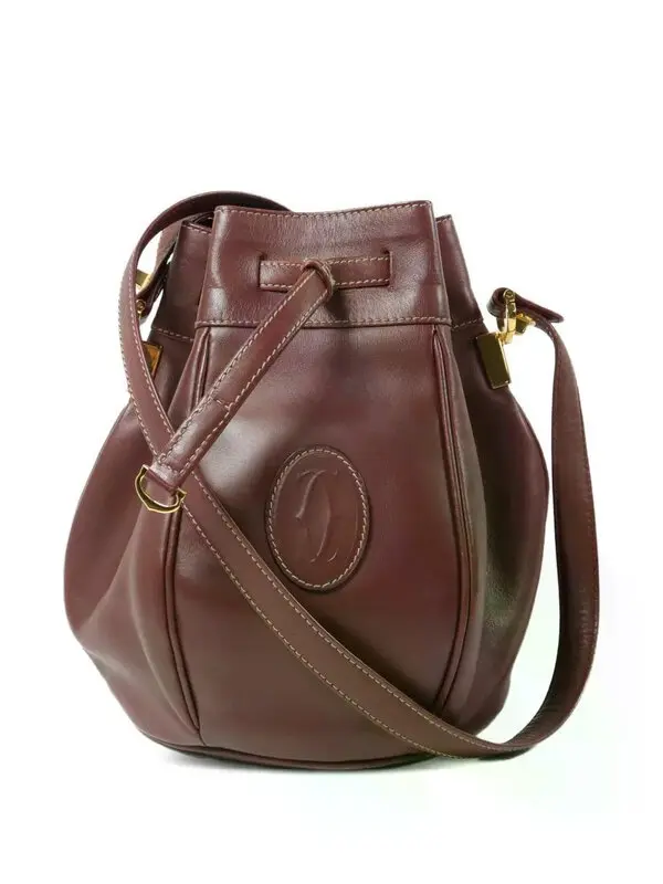 Cartier Must De Bucket Bag - Red