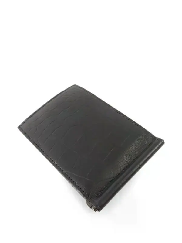 Balenciaga Croc-effect Bifold Wallet