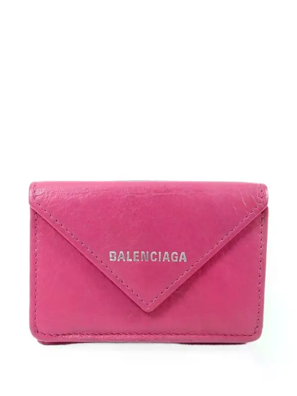 Balenciaga Papier Card Case - Pink