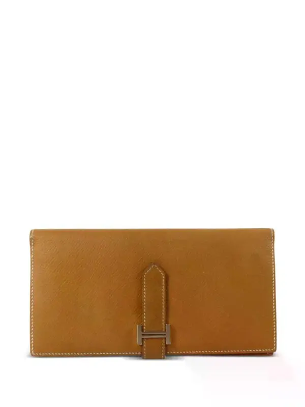 Hermès Bearn Epsom Leather Wallet - Brown