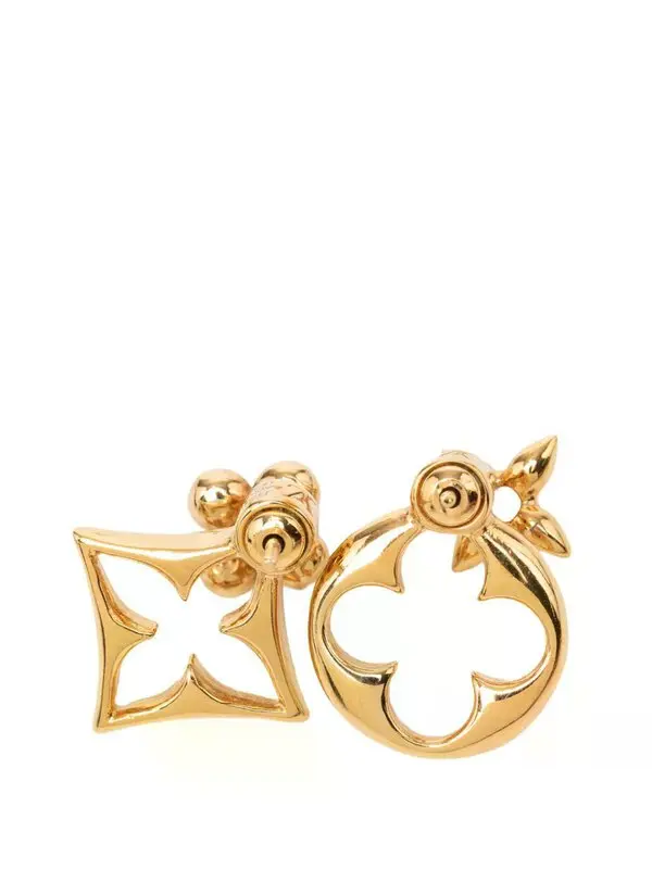 LOUIS VUITTON Flowergram Costume Earrings