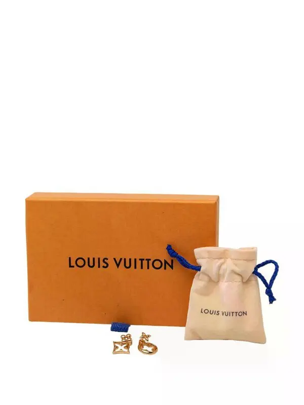 LOUIS VUITTON Flowergram Costume Earrings