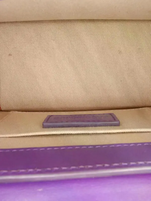 Jacquemus Le Chiquito Moyen Satchel - Purple