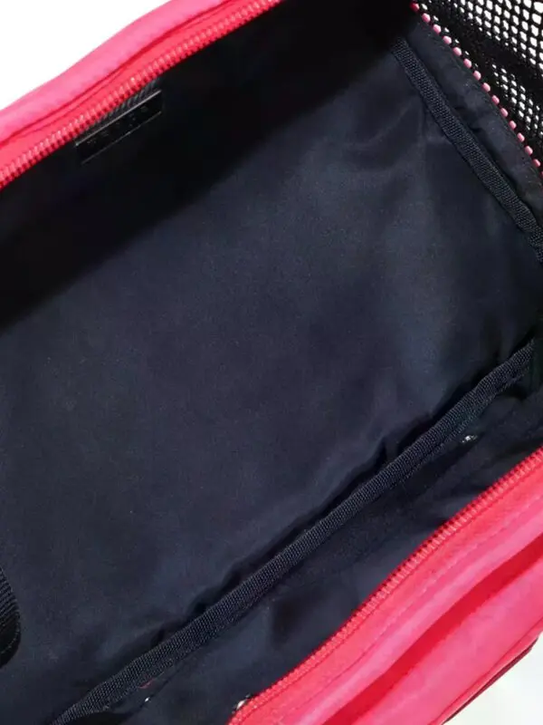Prada Tessuto Pet Carrier Bag Travel Bag - Red