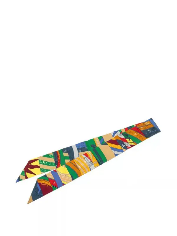 Hermès 2000-2026 Astrologie Nouvelle Silk Twilly Scarf Scarves - Multicolour