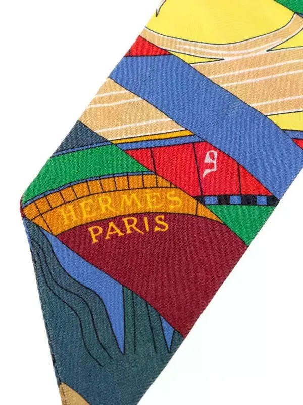 Hermès 2000-2026 Astrologie Nouvelle Silk Twilly Scarf Scarves