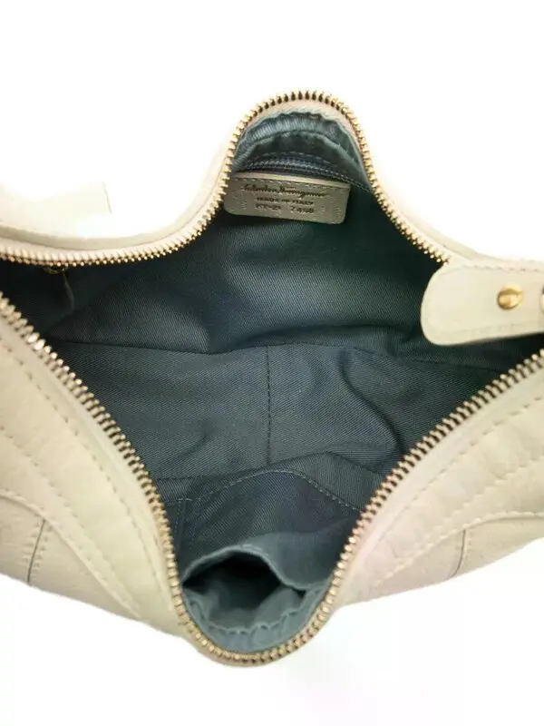 FERRAGAMO 2000-2010 Leather Gancini Handbag