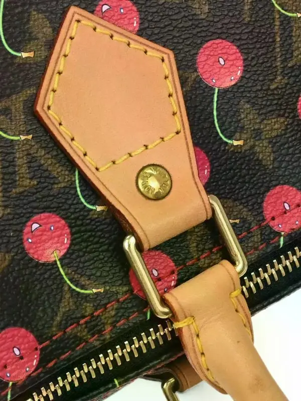 LOUIS VUITTON Monogram Cherry Speedy Tote Bag