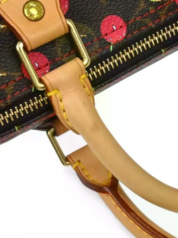 LOUIS VUITTON Monogram Cherry Speedy Tote Bag