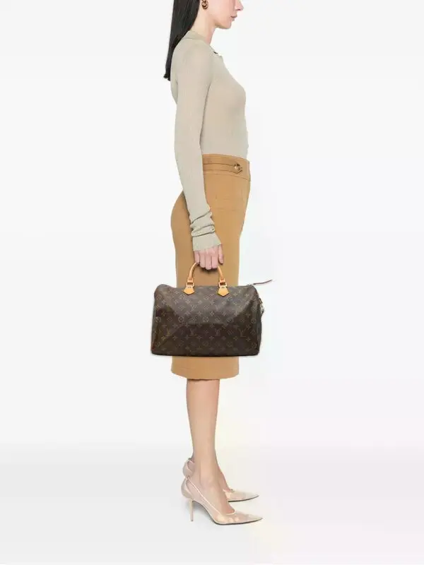 LOUIS VUITTON 1997 Monogram Speedy 35 Boston Bag
