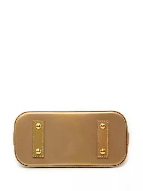 LOUIS VUITTON 2012 Monogram Vernis Alma Bb Satchel