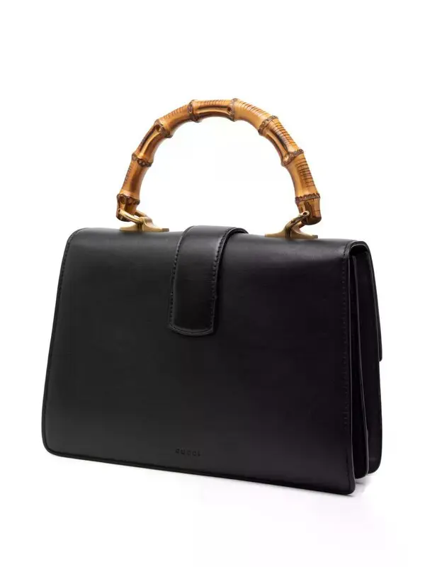 Gucci Leather Bamboo Dionysus Web Satchel