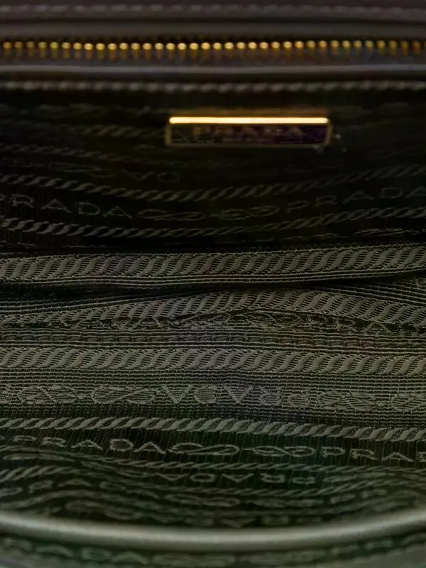 Prada 2010-2026 Impuntu Tessuto Chain Crossbody Bag