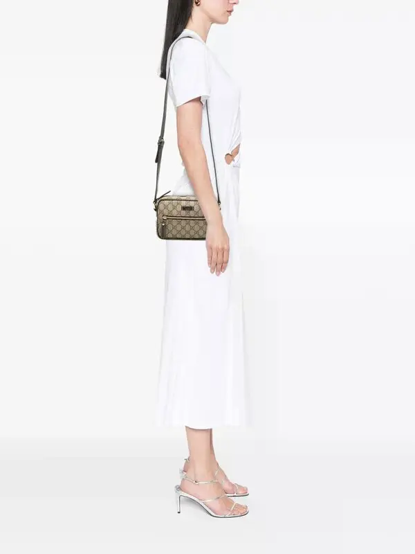 Gucci 2000-2015 Gg Supreme Crossbody Bag - Neutrals