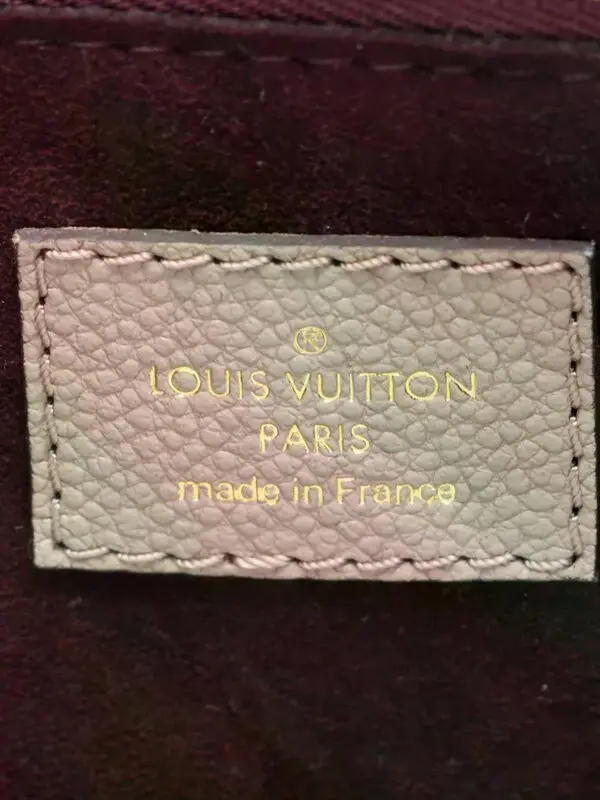 LOUIS VUITTON Monogram Giant Empreinte Neverfull Mm Tote Bag - Neutrals