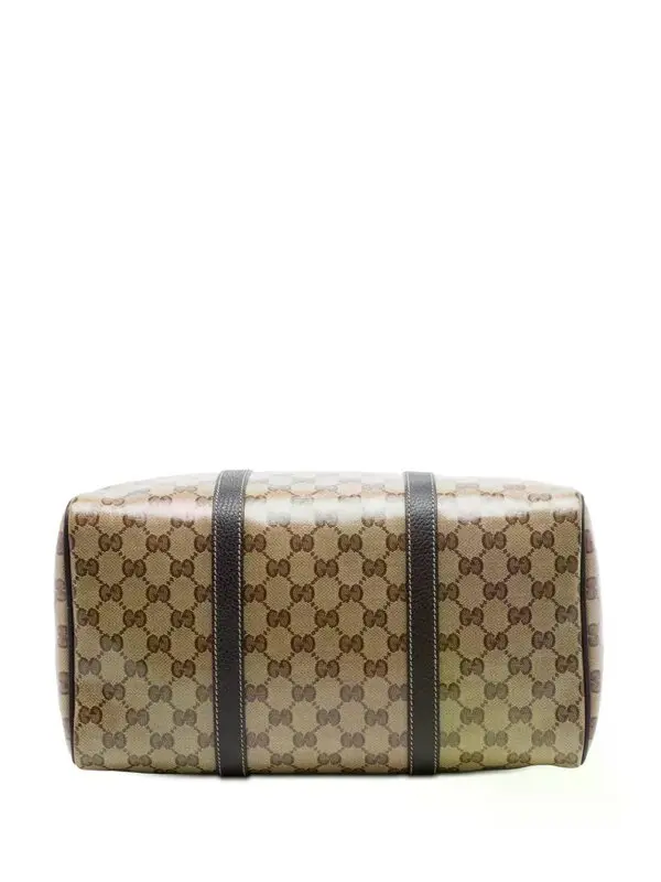 Gucci 2016-2026 Medium Gg Crystal Joy Boston Bag - Neutrals