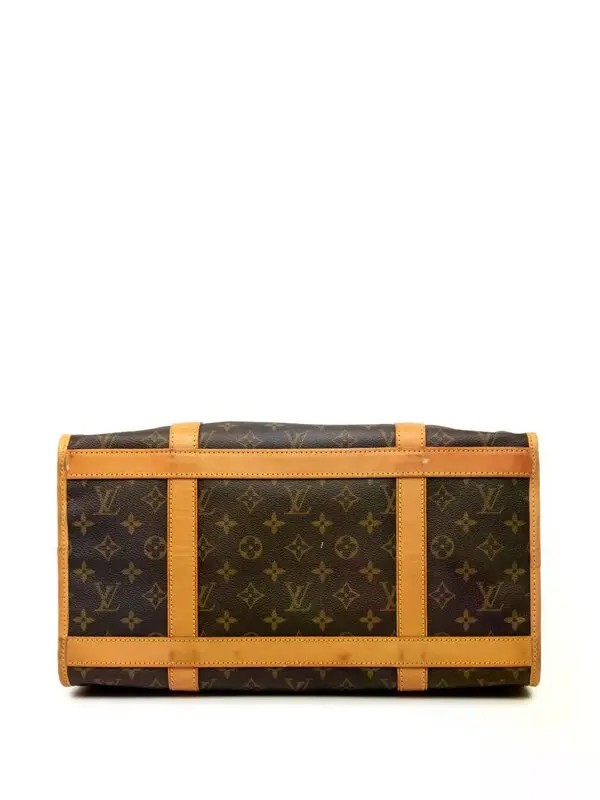 LOUIS VUITTON Monogram Sac Chien Pet Carrier Travel Bag