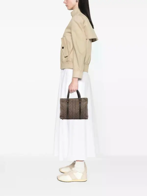 Celine 2000 C Macadam Canvas Tote Bag