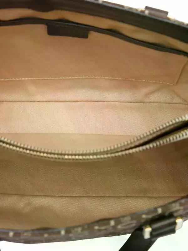 Celine 2000 C Macadam Canvas Tote Bag