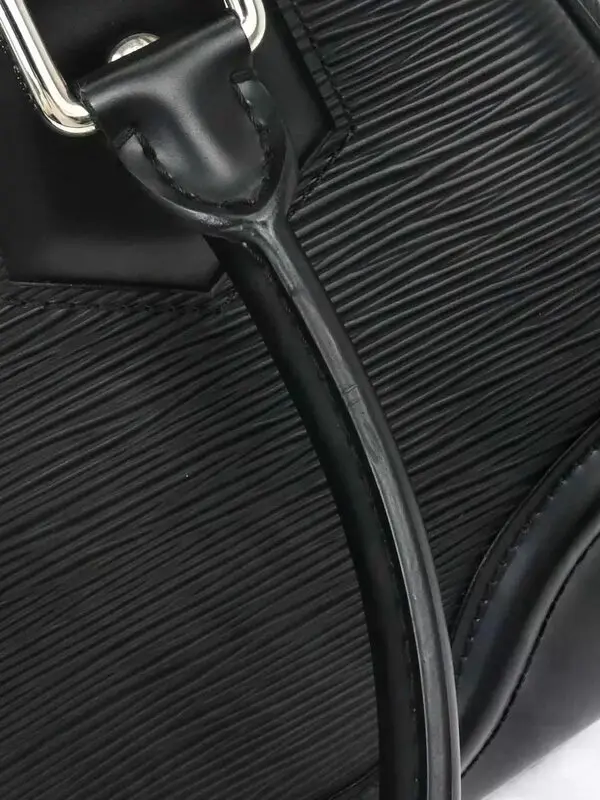 LOUIS VUITTON Epi Leather Bowling Montaigne Tote Bag - Black