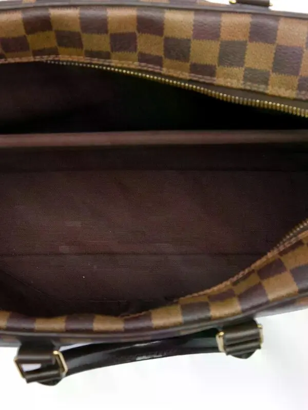 LOUIS VUITTON Damier Ebene Porte Documents Voyage Gm Business Bag - Brown