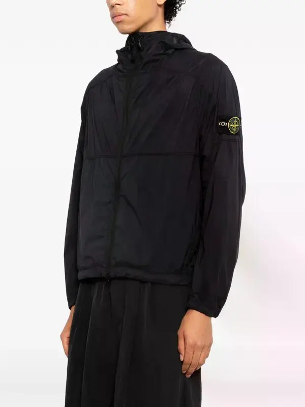 Stone Island Compass-patch Hooded Jacket