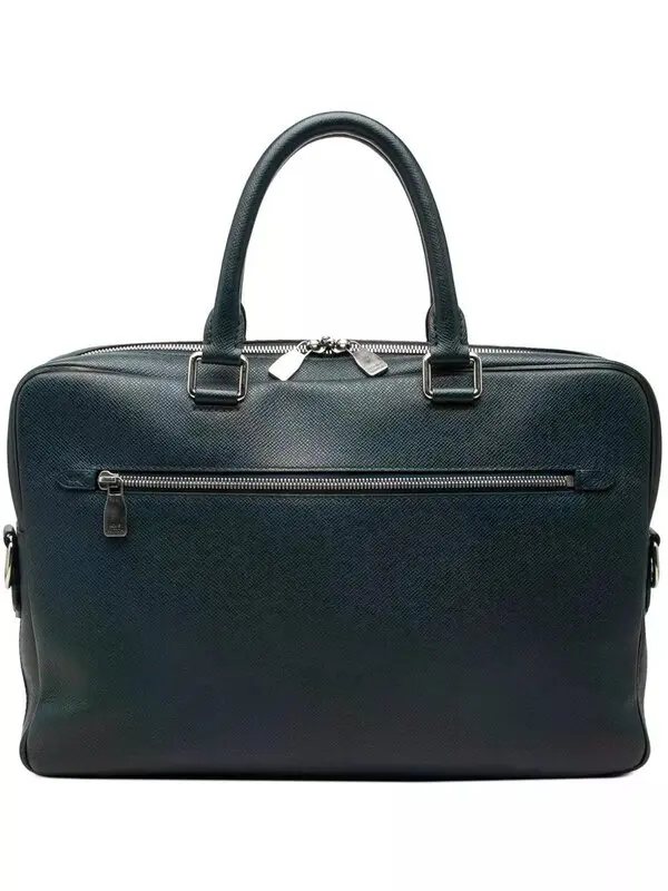 LOUIS VUITTON Taiga Porte Documents Mm Business Bag - Blue