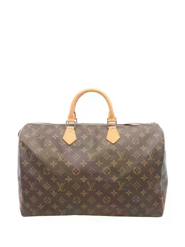 LOUIS VUITTON 2001 Monogram Speedy 40 Boston Bag