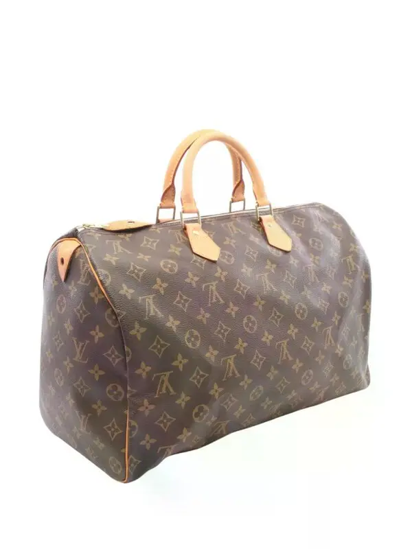 LOUIS VUITTON 2001 Monogram Speedy 40 Boston Bag