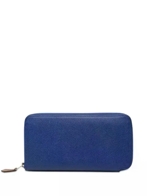 Hermès 2022 Epsom Azap Silk In Wallet Long Wallets