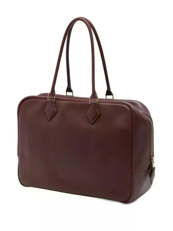 Hermès Fjord Leather Handbag - Red
