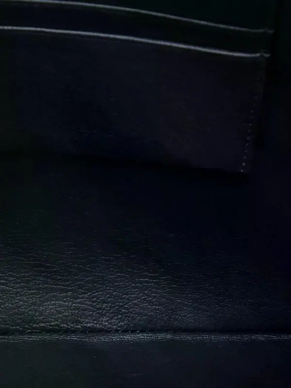 Celine Canvas Striped Pouch Clutch Bag