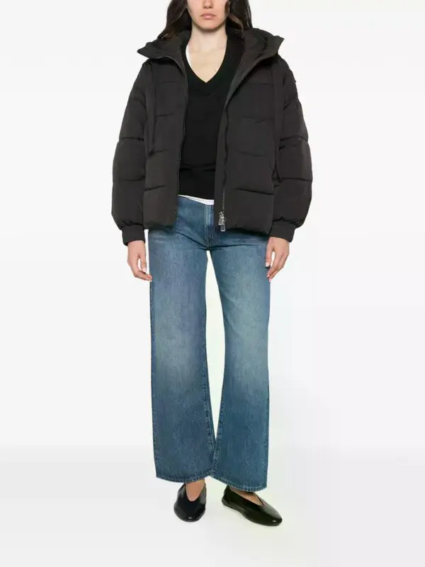 Pinko Quilted Hooded Puffer Jacket