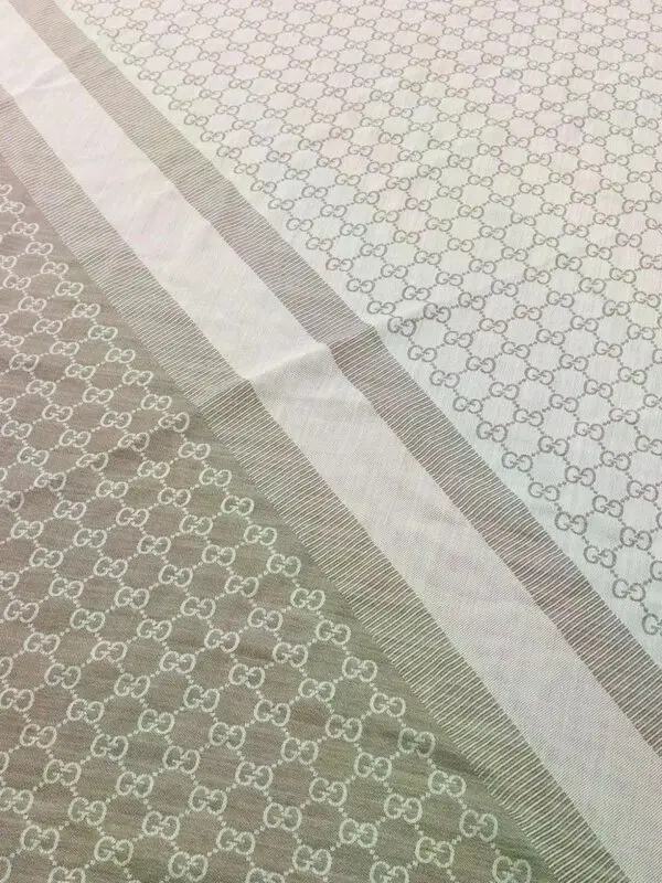 Gucci 2010s Gg Pattern Shawl