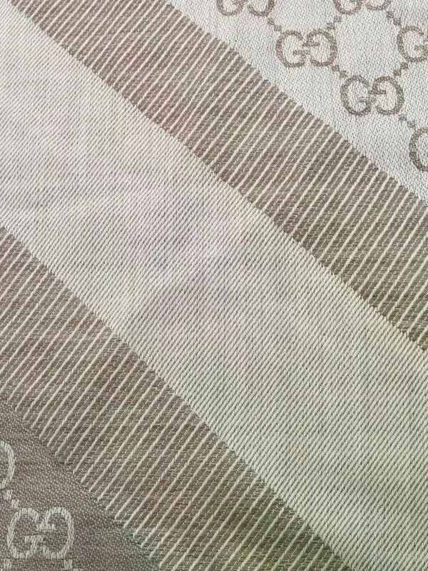 Gucci 2010s Gg Pattern Shawl
