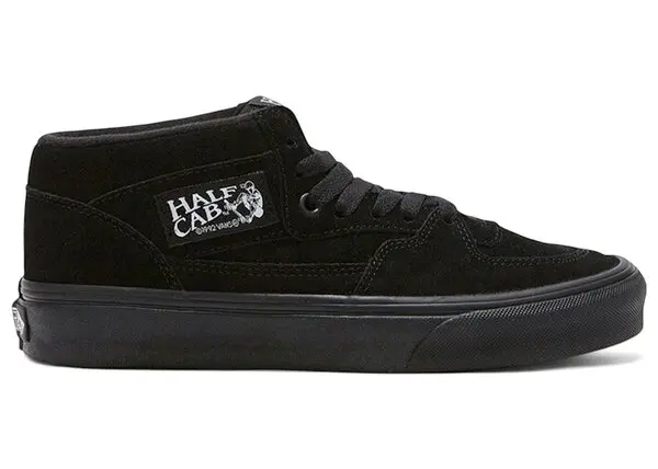 VANS Half Cab Suede Sneakers - Black
