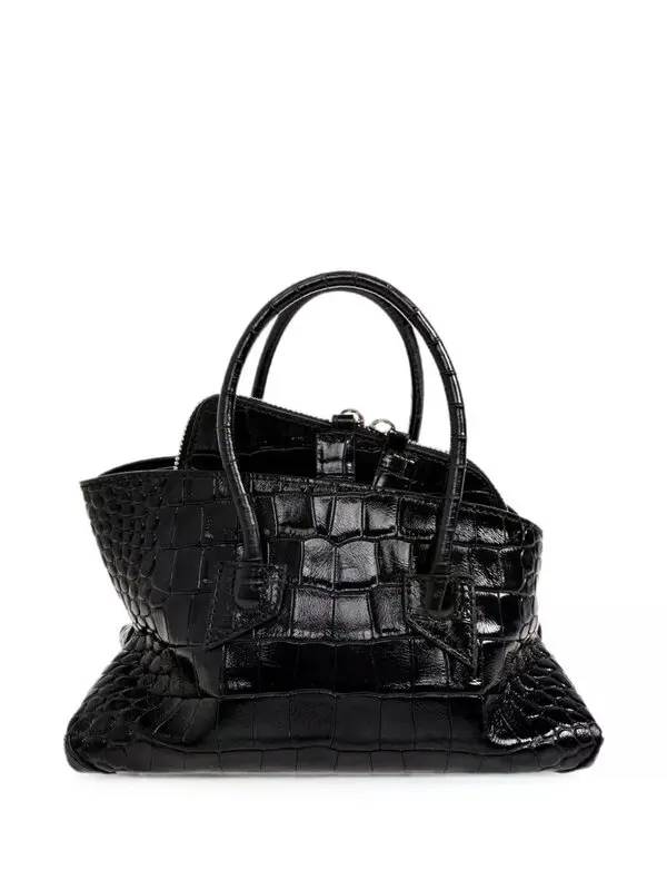 Attico La Passeggiata Mini Top Handle Bag - Black