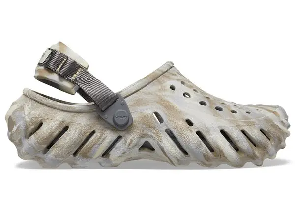 CROCS Echo Clog Marbled - Bone