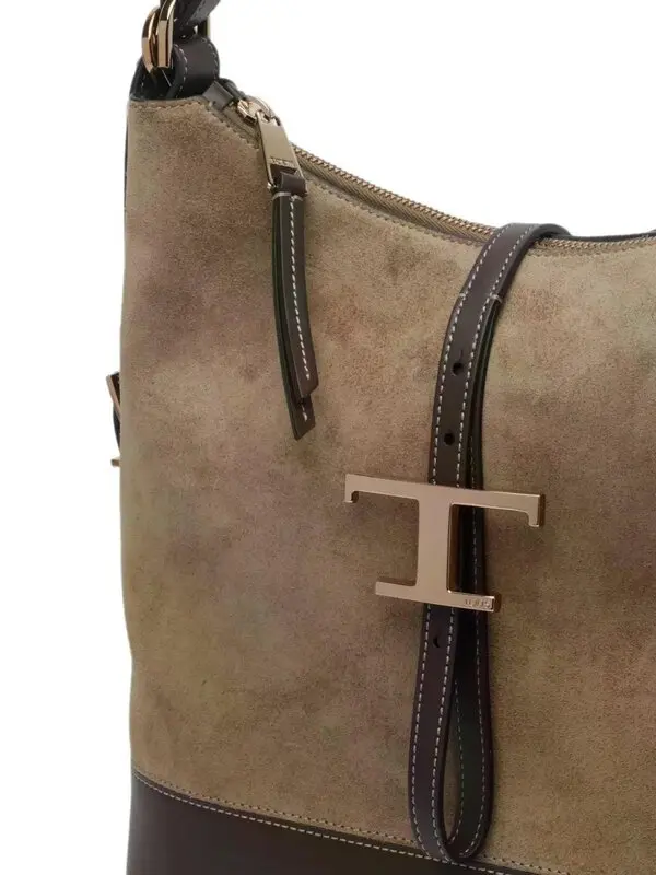 TOD'S T-timeless Suede Leather Backpack