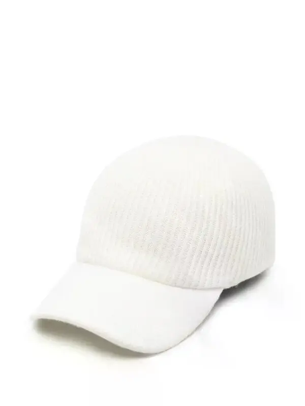 Eleventy Ribbed-knit Baseball Cap