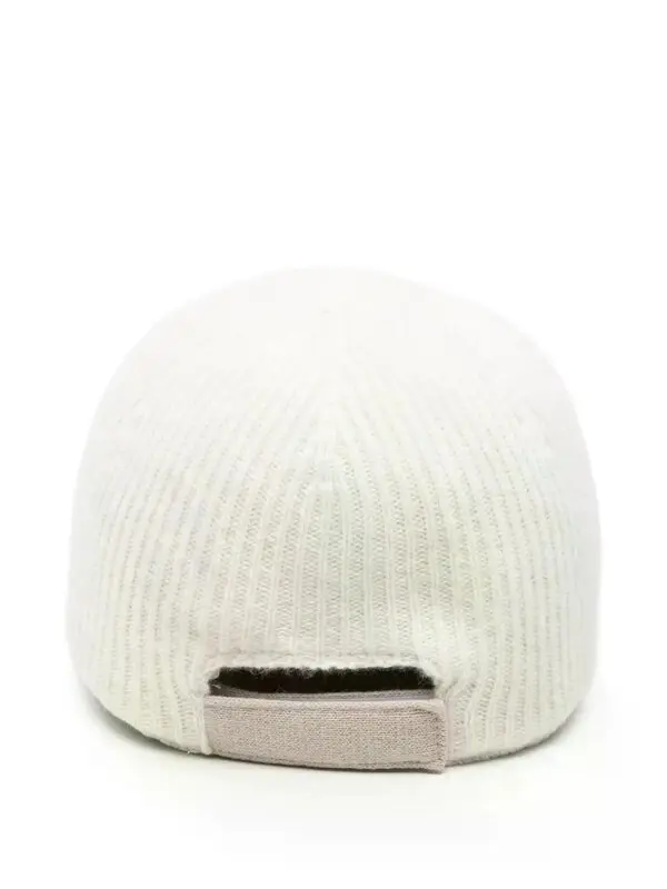 Eleventy Ribbed-knit Baseball Cap