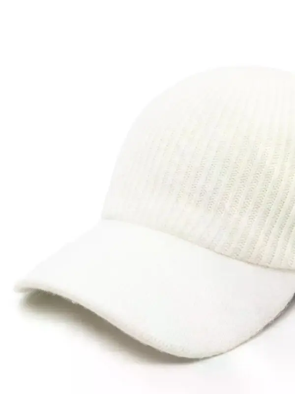 Eleventy Ribbed-knit Baseball Cap