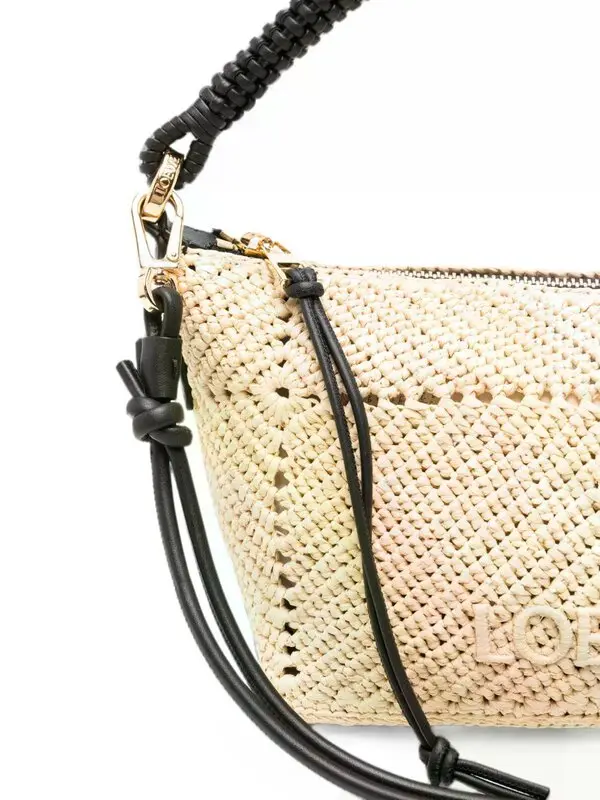 Loewe Paula's Ibiza Logo-embroidered Clutch Bag